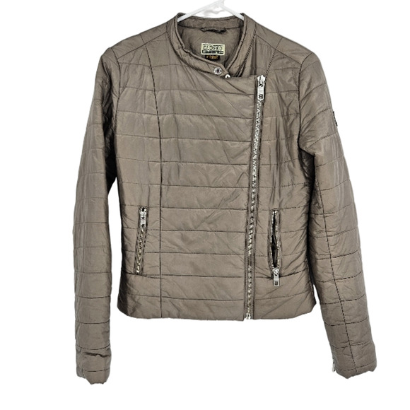 Closed | Jackets & Coats | Closed Thermore Puffer Coat Jacket Beige Tan ...